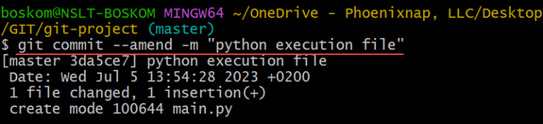 How to Change Git Commit Message | Knowledge Base by phoenixNAP