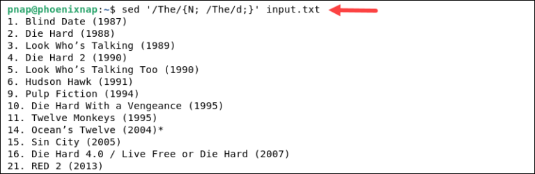 How To Use Sed Command To Delete A Line With Examples 5934