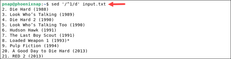 How to Use sed Command to Delete a Line {with Examples}