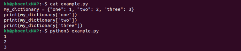 Python Dictionary: A Complete Guide | phoenixNAP KB