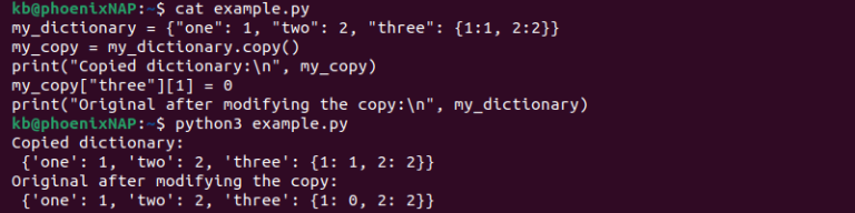 Python Dictionary: A Complete Guide | phoenixNAP KB