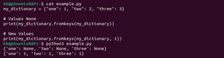 Python Dictionary: A Complete Guide | phoenixNAP KB