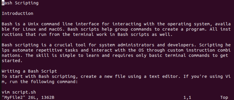 How to Open a File in Bash | phoenixNAP KB