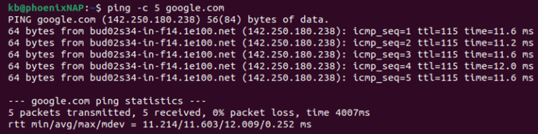 Linux Network Commands Cheat Sheet | phoenixNAP KB