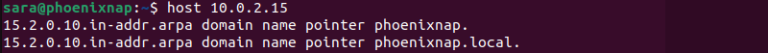 Linux host Command with Examples | phoenixNAP KB