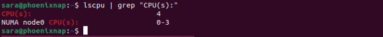 lscpu Command in Linux | phoenixNAP KB