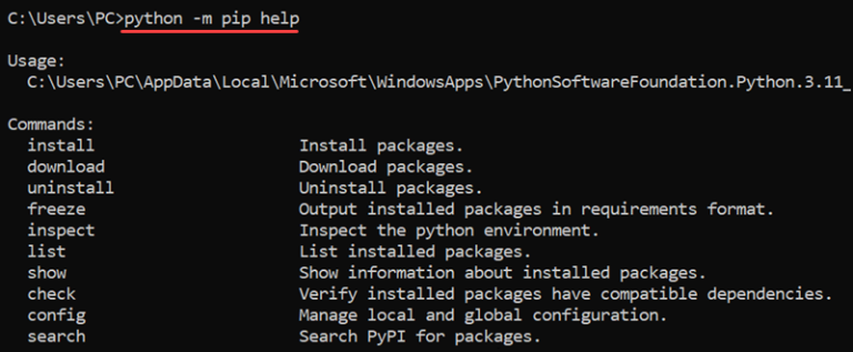 How to Install PIP on Windows | phoenixNAP KB