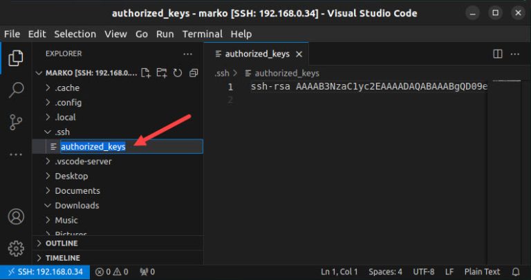 How to Add SSH Key to VSC