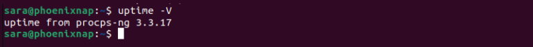 Linux Uptime Command Syntax Options Examples