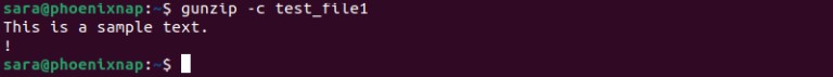 Gunzip Command in Linux With Examples {8 Examples}