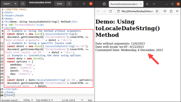Using Javascript to Get the Current Date and Time