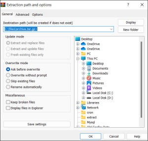 How to Extract .tar.gz File in Windows