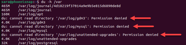 How to Check the Size of a Directory in Linux