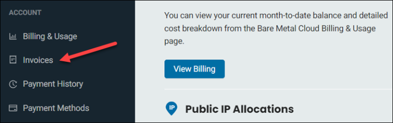 How to Pay Bare Metal Cloud Invoices and Manage Payments