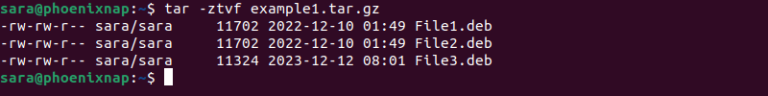 How to Extract or Unzip .tar.gz Files in Linux | phoenixNAP KB