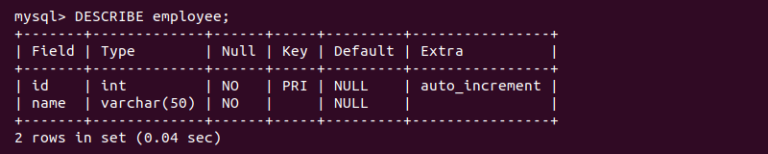 How to Create a Table in MySQL | phoenixNAP KB