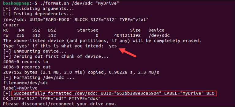 How to Format USB Drives in Linux