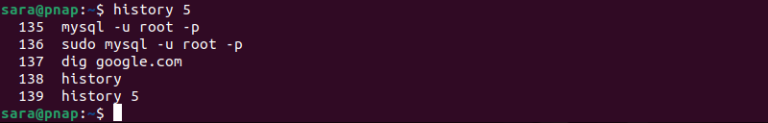 Linux History Command {with Examples}