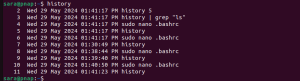 Linux History Command {with Examples}
