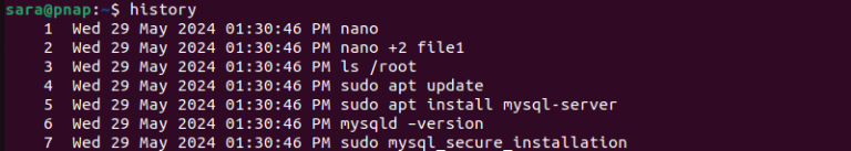 Linux History Command {with Examples}