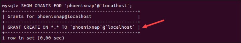 How To Create a New MySQL User and Grant Privileges