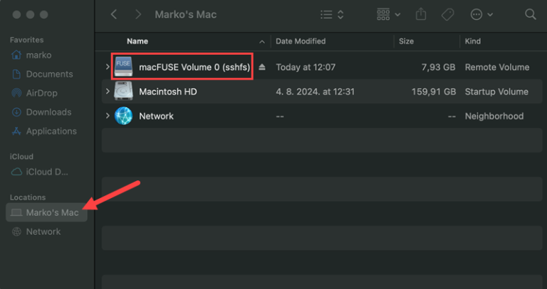 How to Mount Remote File Systems via SSHFS on macOS