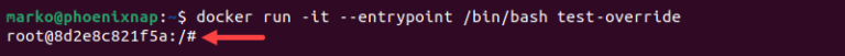 How to Override Entrypoint Using Docker Run How to Override Entrypoint Using Docker Run