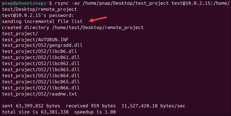 rsync Command in Linux: Syntax, Options, Examples