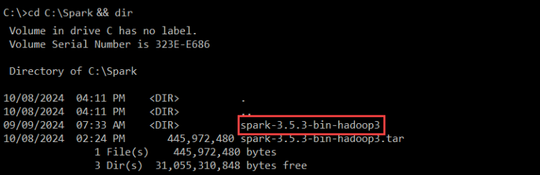 How to Install Apache Spark on Windows