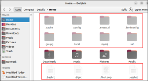 Show Hidden Files and Directories in Linux