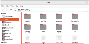 Show Hidden Files and Directories in Linux