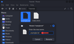 Create Hidden Files and Folders in Linux | phoenixNAP KB