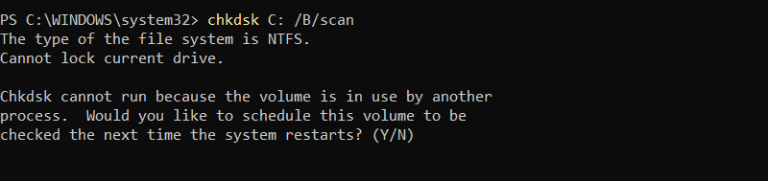 chkdsk Command with Examples | phoenixNAP KB