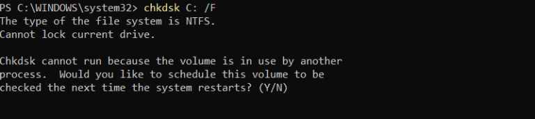 chkdsk Command with Examples | phoenixNAP KB