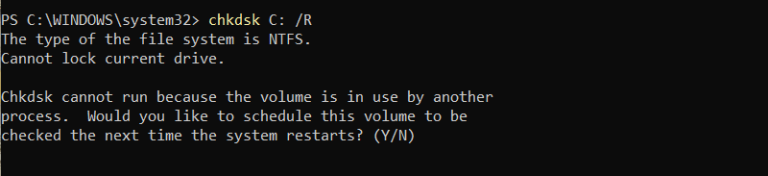 chkdsk Command with Examples | phoenixNAP KB