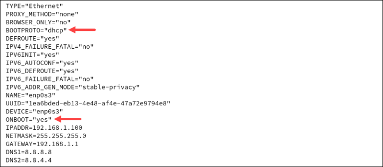 How to Configure CentOS and Rocky Linux Network Settings