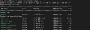 How to Install Apache Web Server on CentOS and Rocky Linux