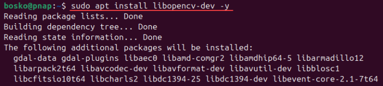 How To Install Opencv On Ubuntu Phoenixnap Kb