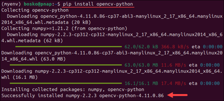 How to Install OpenCV on Ubuntu | phoenixNAP KB