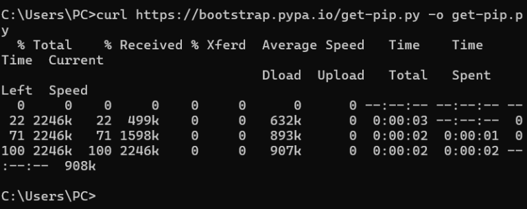 How to Install pip on Windows