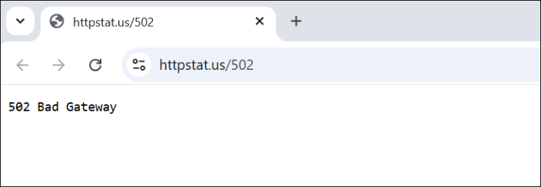 "502 Bad Gateway" Error: How to Fix