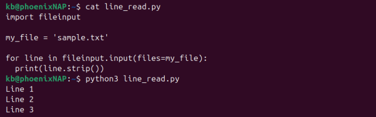 How To Read A File Line By Line In Python Phoenixnap Kb