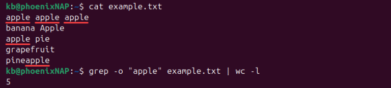 grep count: Finding Strings and Text