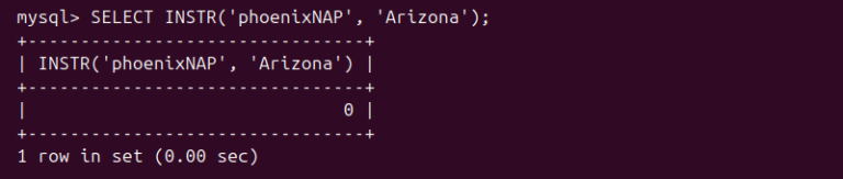 MySQL INSTR() Function Explained