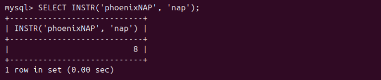 MySQL INSTR() Function Explained