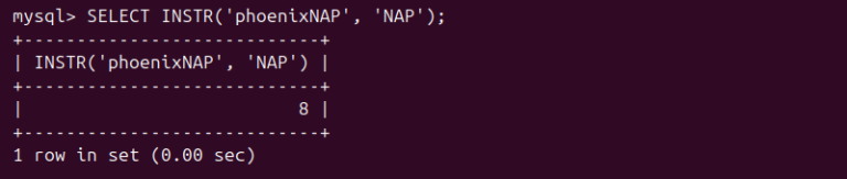 MySQL INSTR() Function Explained