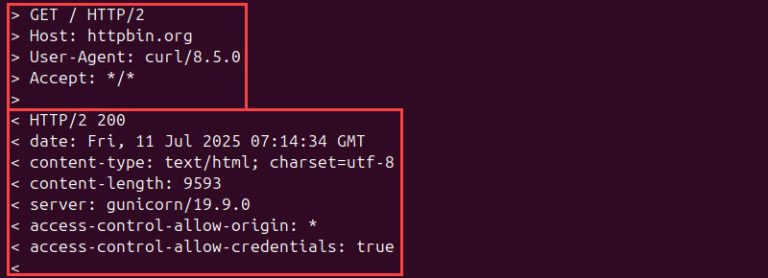How to Show and Send HTTP Headers with cURL