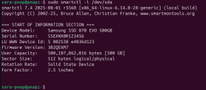 smartctl: Syntax, Options, Examples
