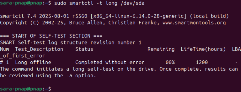 smartctl: Syntax, Options, Examples