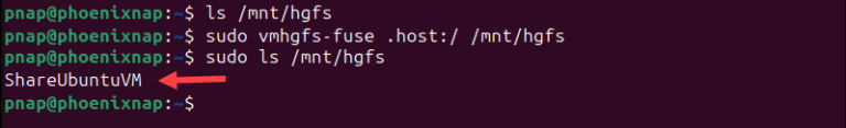 Vmware Shared Folder Usage Best Practices Phoenixnap Kb 8547